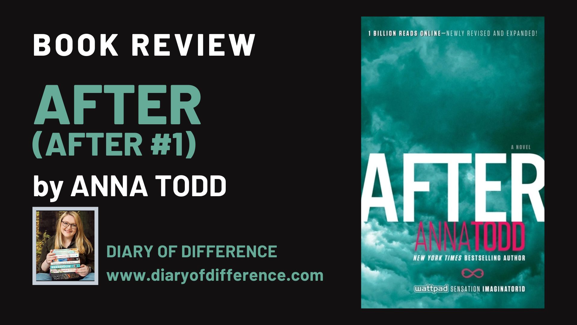 After (After #1) by Anna Todd [BOOK REVIEW] - Diary of Difference