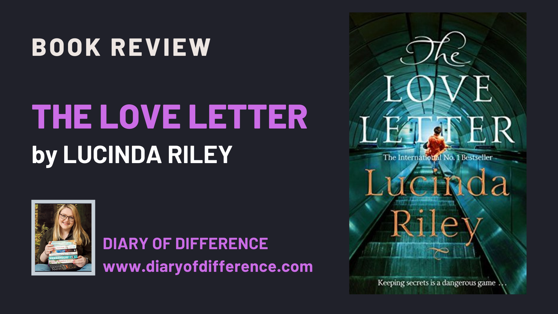 The Love Letter by Lucinda Riley [BOOK REVIEW] | Diary of Difference