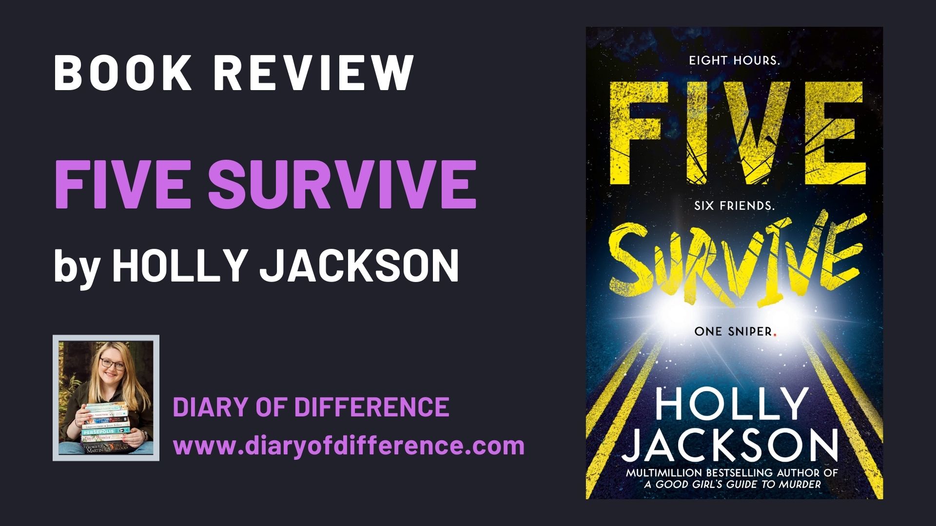 Five Survive by Holly Jackson [BOOK REVIEW] - Diary of Difference