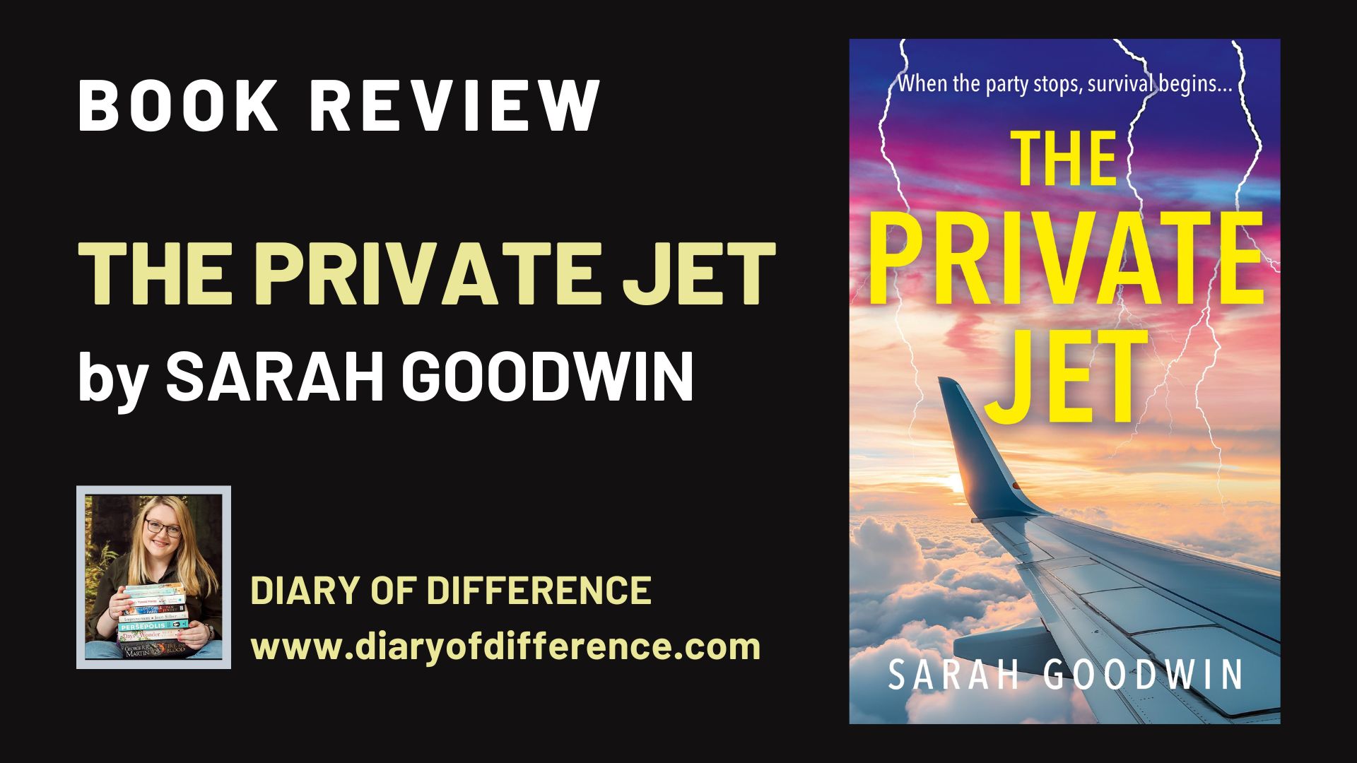 The Private Jet by Sarah Goodwin [BOOK REVIEW] - Diary of Difference
